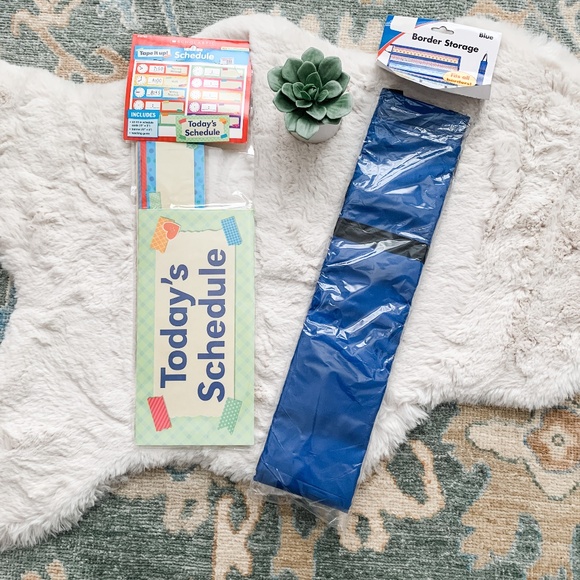 Scholastic | Other | Scholastic Schedule And Border Storage | Poshmark